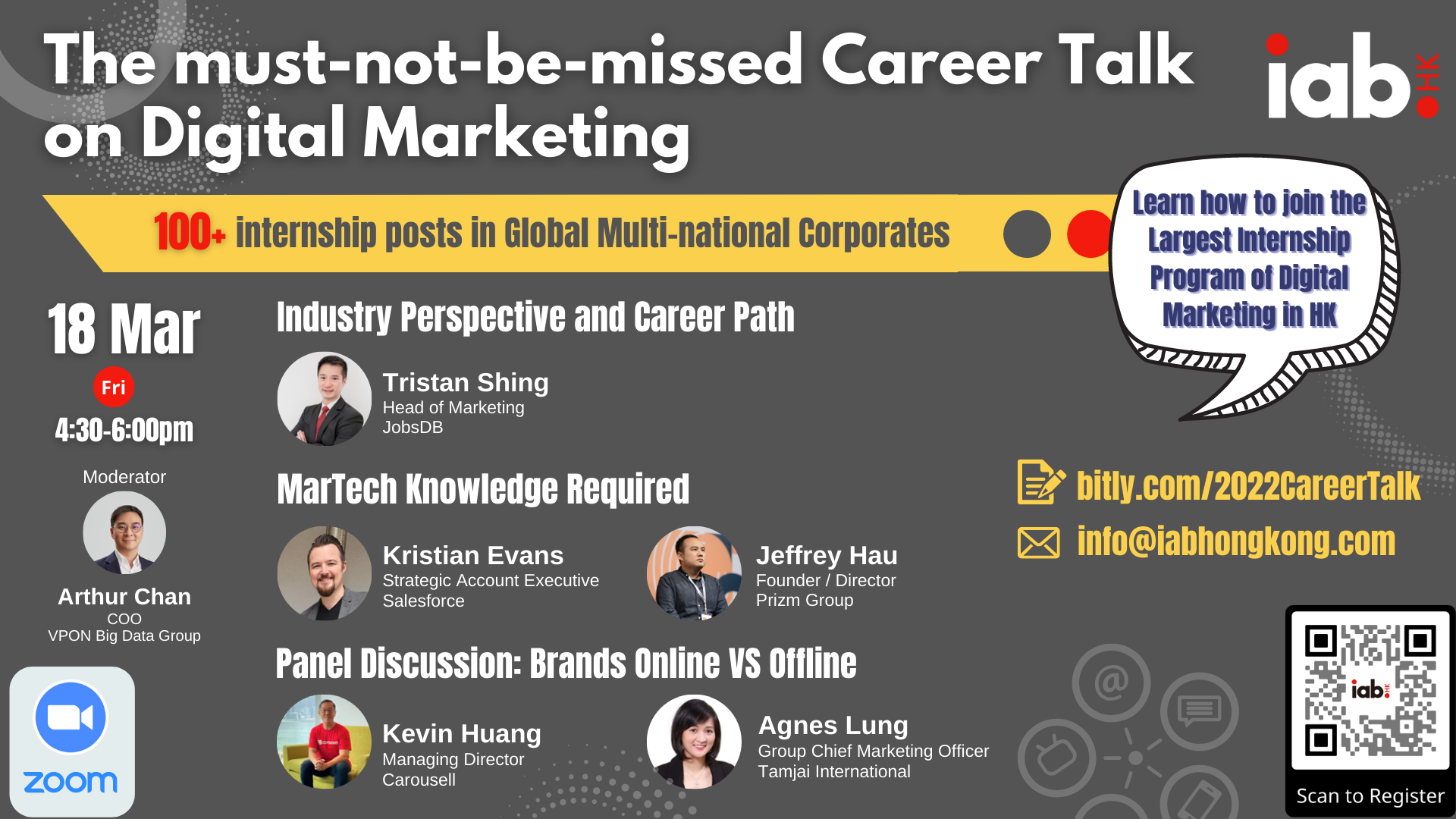 The must-not-be-missed Career Talk on Digital Marketing | Interactive ...